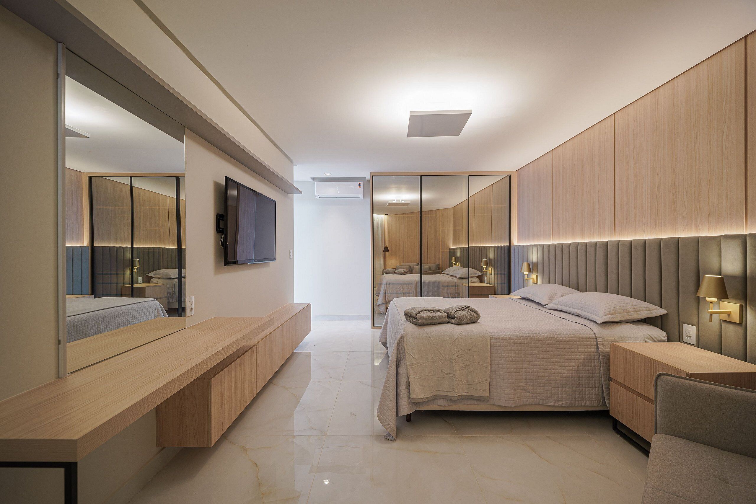 Apartamento | 4 quartos, cortinas blackout, ferros/tábuas de passar roupa