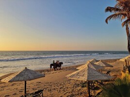 Vista para a praia ou o mar