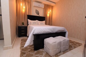 Estúdio econômico, 1 cama de casal, para não fumantes, ar-condicionado