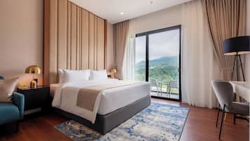 Quarto, 1 cama king-size, não fumadores | Roupa de alta qualidade, secretária