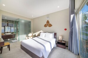 Bungalow | 1 quarto, minibar, cofre no quarto, secretária