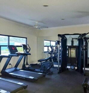 Casa, 3 quartos, fumadores, pátio | Estúdio de fitness