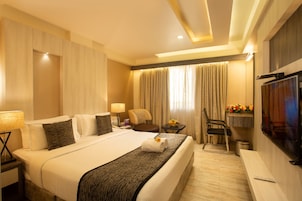 Quarto premium, vista para a cidade | Vista do quarto
