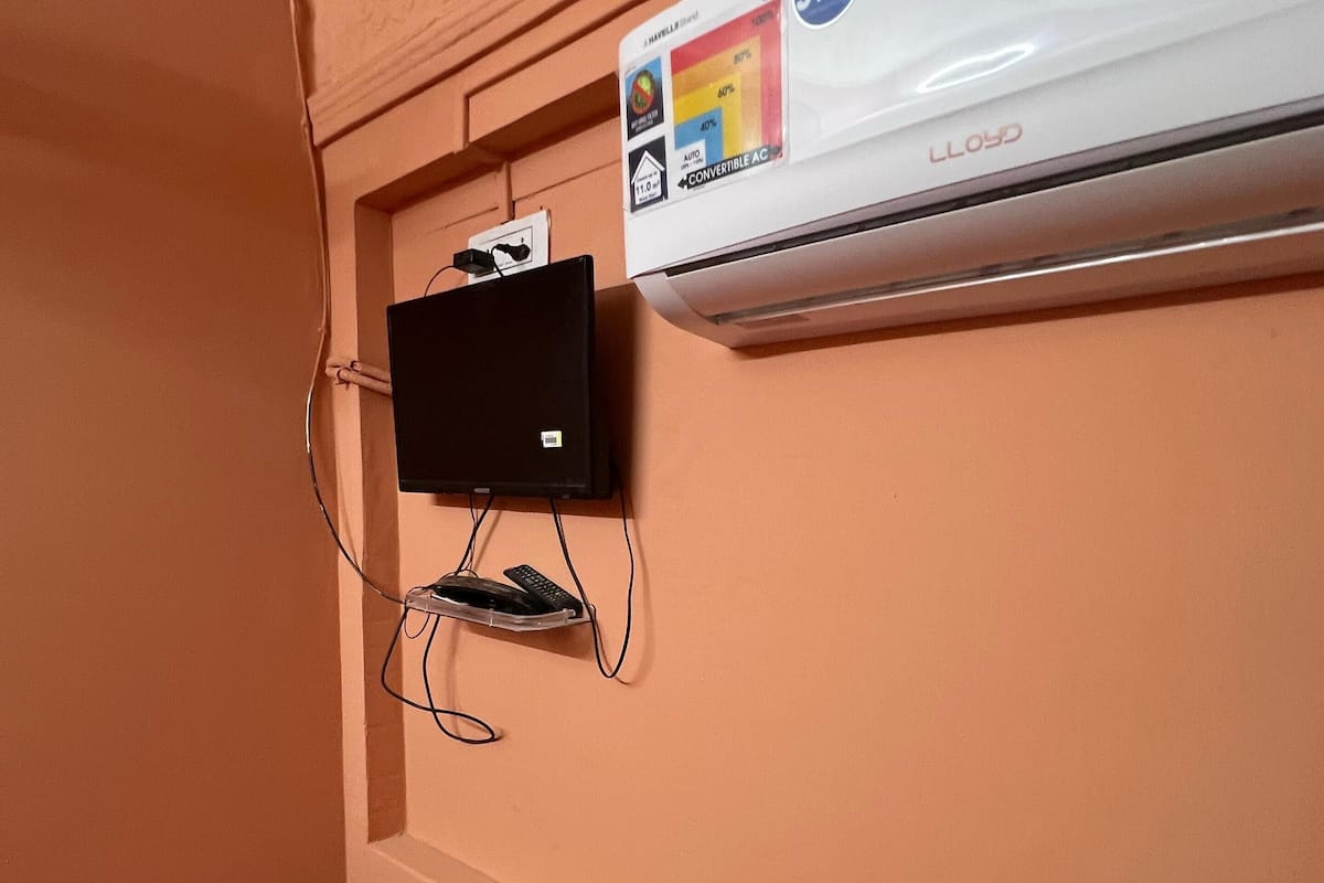 Quarto Individual Básico, Vista para a cidade | Cofre no quarto, cortinas/cortinados opacos, quartos insonorizados