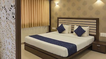 Quarto Duplo Executivo | Secretária, Wi-fi grátis, roupa de cama fornecida