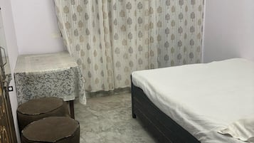 Apartamento econômico, vista para o jardim