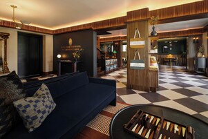 Sala de estar do lobby