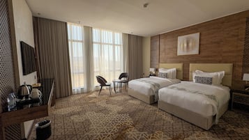 Quarto Twin | Cortinas/cortinados opacos, quartos insonorizados