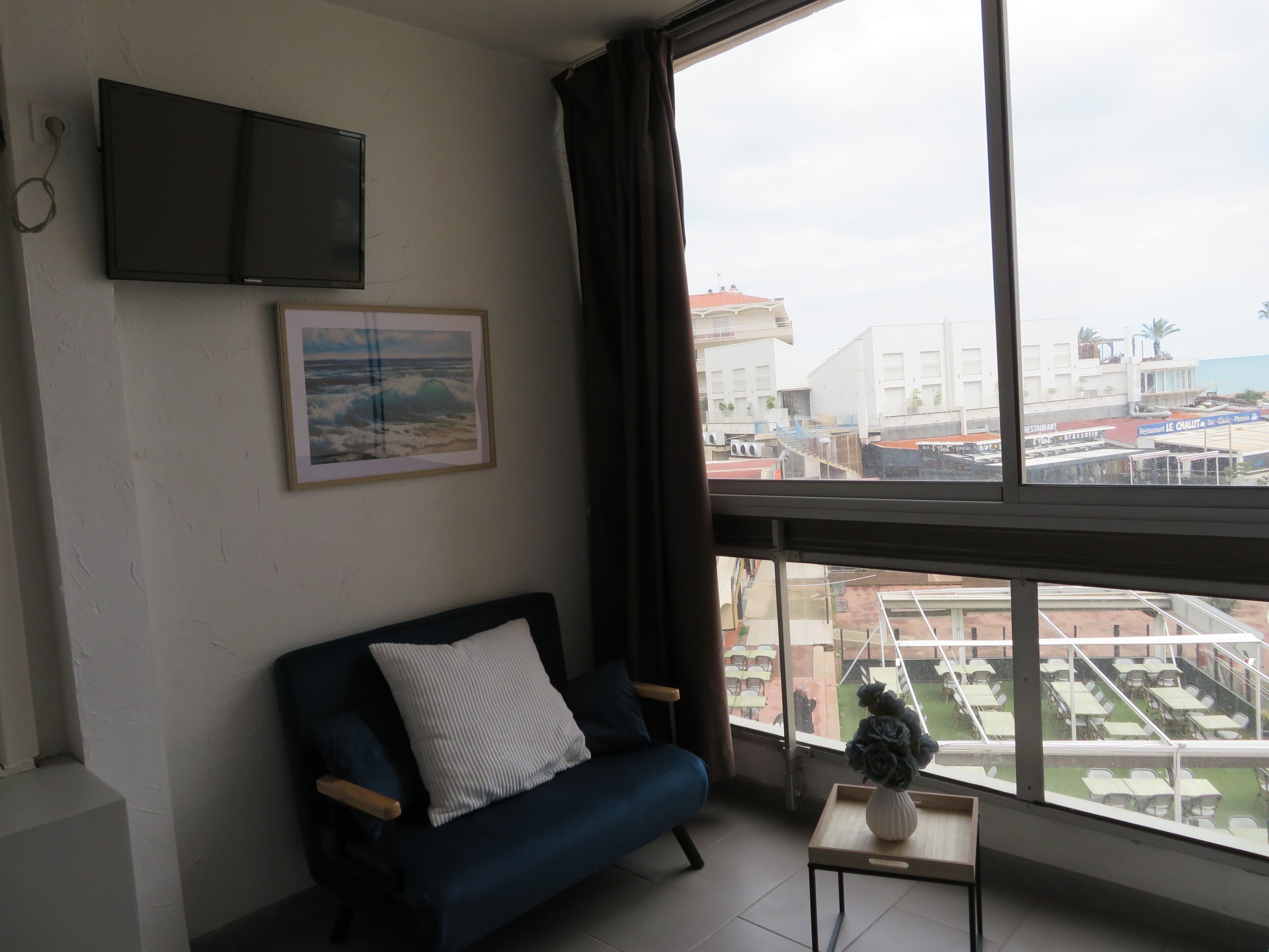 Pivoine - Vue Port, Climatisé, Proche Plage - Saint-Cyprien Plage