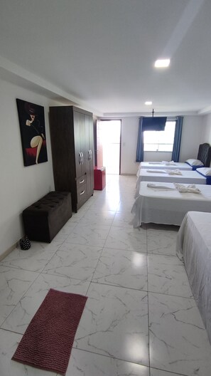 Quarto Quádruplo, vista para o mar | Vista do quarto