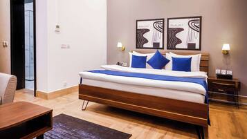 Quarto Deluxe, 1 cama king-size, fumadores (Living Room)