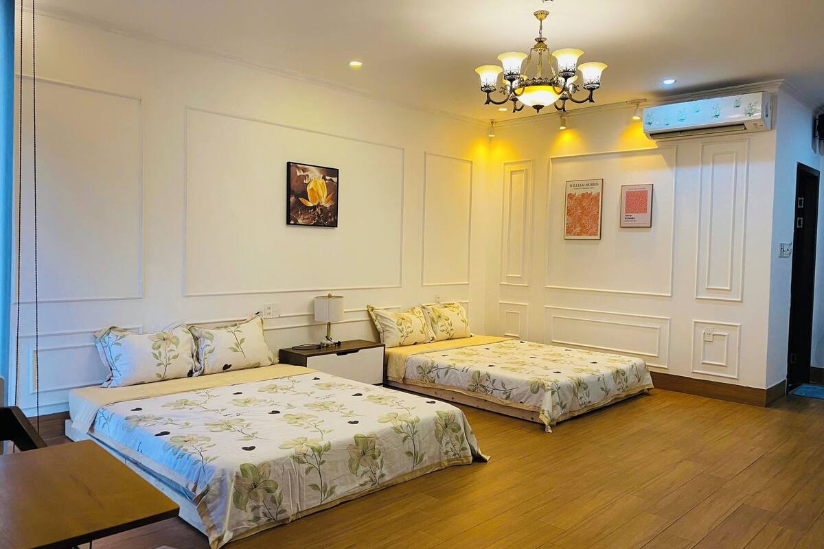 Quarto Quádruplo Familiar, Vista para a cidade | 1 quarto, Wi-fi grátis