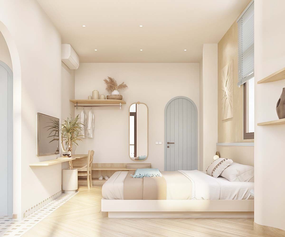 Quarto Deluxe, 1 cama king-size, Vista para a cidade | Camas de colchão viscoelástico, com decoração personalizada 