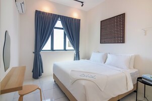 Apartamento Deluxe, 1 cama king-size, Vista para a cidade | Vista do quarto