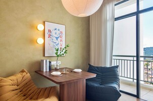 Vista para a cidade desde o alojamento