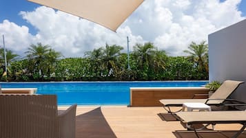 Suíte estúdio luxo | Terraço/pátio