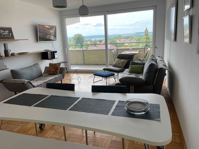 Apartment 'Guck Zum Bodensee' With Lake View, Balcony And Wi-fi - 미르스부르크