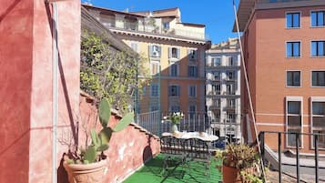 Apartamento (1 Bedroom) | Terraço/pátio interior