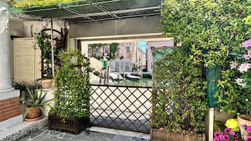 Vista para o jardim