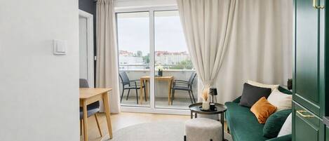 Apartamento superior, vista para a cidade
