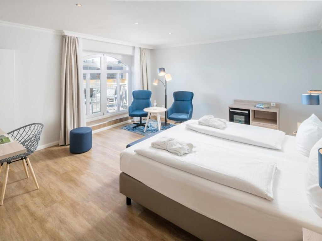 Double Room South Side With Balcony - Strandhotel Gerken - Wangerooge