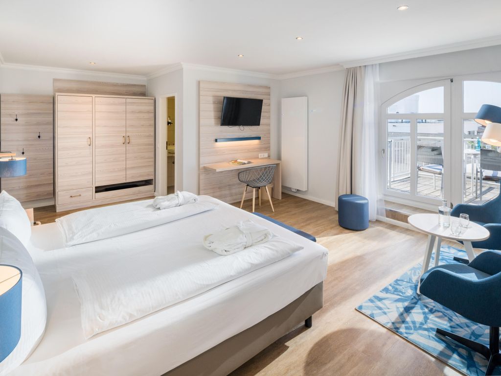 Doppelzimmer Balkon - Strandhotel Gerken - Wangerooge