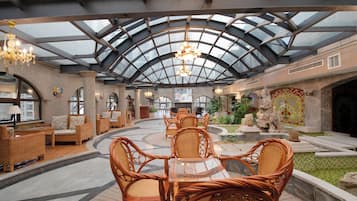 Sala de estar do lobby