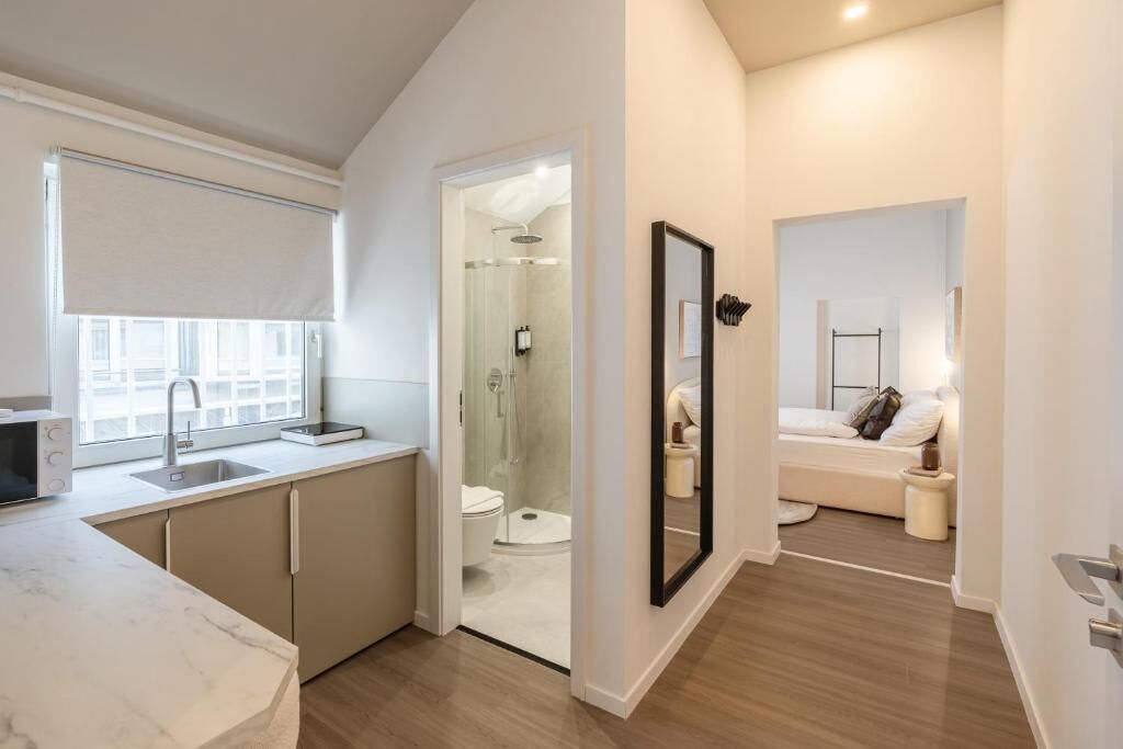 Apartamento Superior, 1 cama de casal | Cozinha privada | Uma chaleira elétrica 