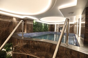 Sauna, banho turco, banhos de argila, massagens