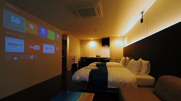 Quarto Twin Básico, varanda, vista para o oceano | Camas desdobráveis/extra grátis, Wi-fi grátis, roupa de cama fornecida 