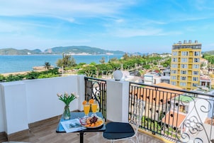 Terraço no piso superior