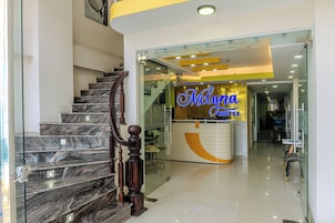 Entrada do alojamento