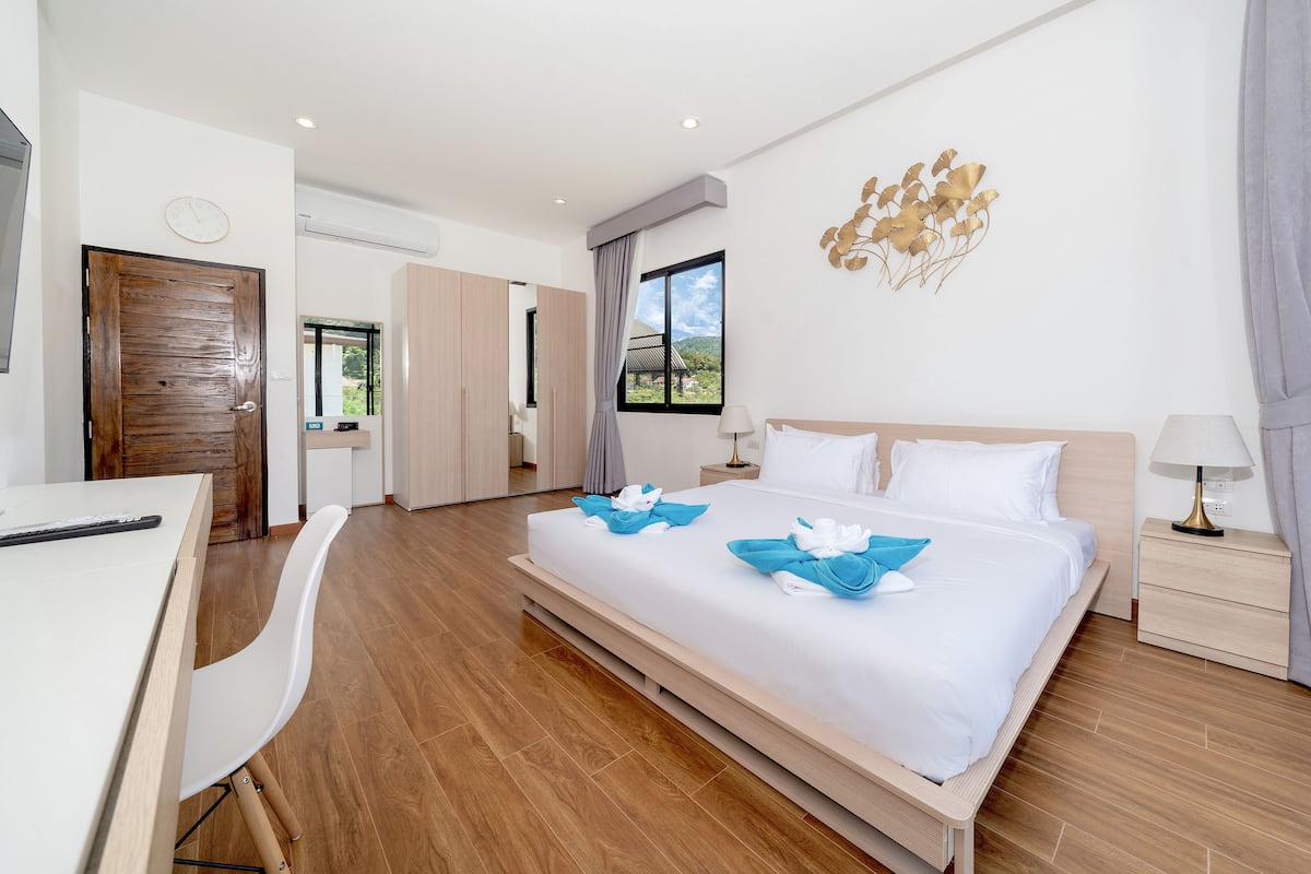 Villa Deluxe, 3 quartos, piscina privativa | 3 quartos, com decoração personalizada, com mobília individualizada