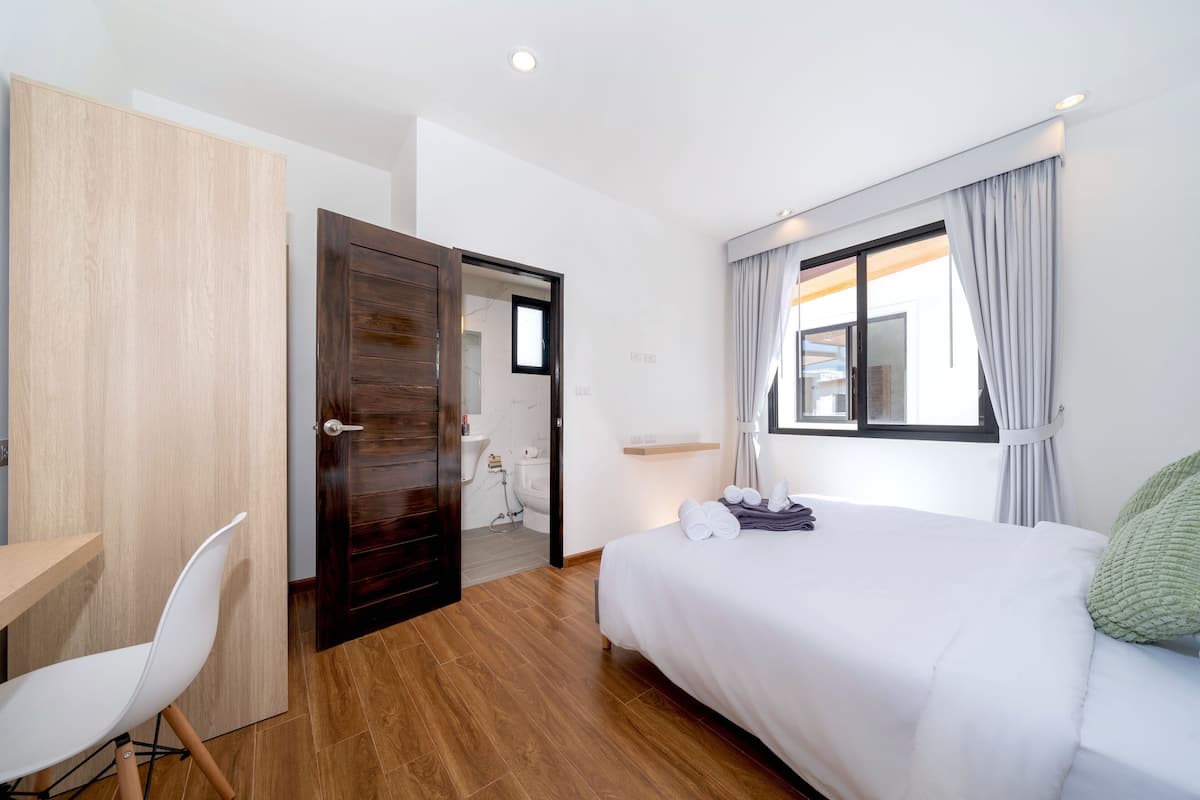 Villa Deluxe, 3 quartos, piscina privativa | 3 quartos, com decoração personalizada, com mobília individualizada