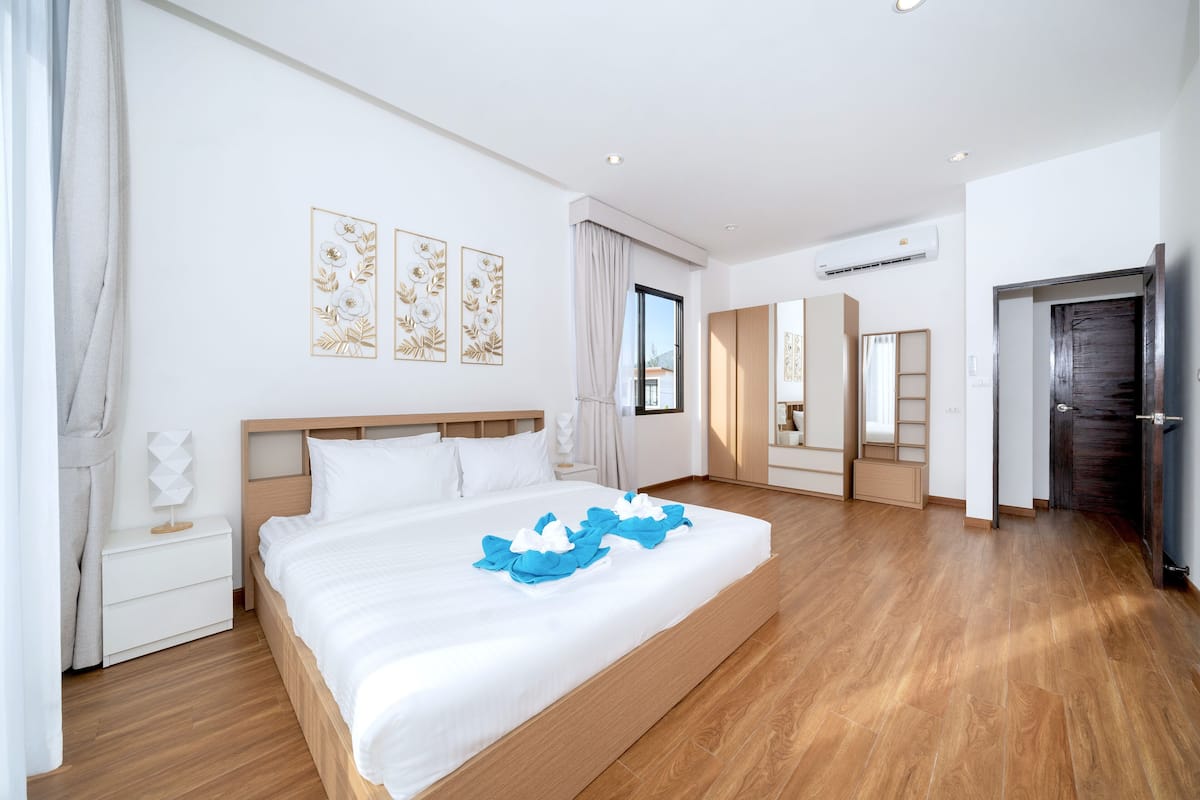 Villa Deluxe, 3 quartos, piscina privativa | 3 quartos, com decoração personalizada, com mobília individualizada