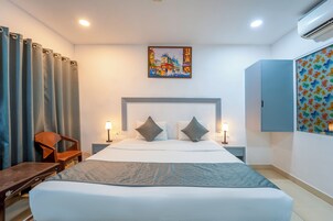 Quarto Duplo Executivo | Wi-fi grátis, roupa de cama fornecida 