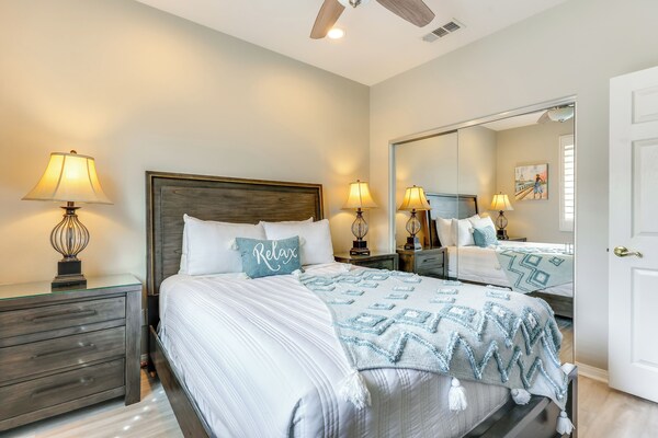 Gazebo + Putting Green: Serene Indio Getaway - Joshua Tree National Park