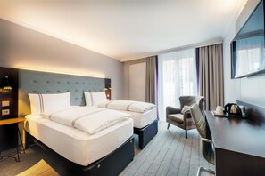 Quarto Duplo ou Twin | 1 quarto, quartos insonorizados, Wi-fi grátis 