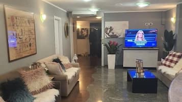 Sala de estar do lobby