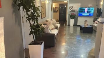 Sala de estar do lobby