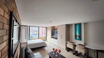 Apartamento, sacada | Área de estar