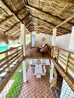 Villa Familiar, 4 quartos, piscina privativa, vista parcial para o oceano | 4 quartos, cofre no quarto, cortinas/cortinados opacos