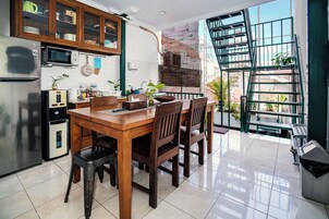 Espaço de cozinha partilhado