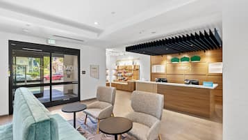 Sala de estar do lobby
