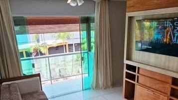 Apartamento luxo, vista para o jardim | 1 quarto, Wi-Fi de cortesia