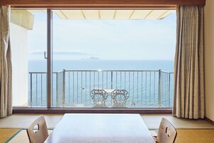 Quarto Twin Deluxe, não fumadores, vista para o oceano | Vista do quarto