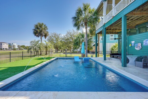 Marina & Golf Course Views: Edisto Island Home - Edisto Beach, SC