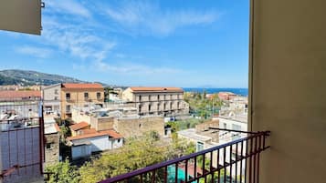 Quarto casal, sacada, vista para o mar | Sacada