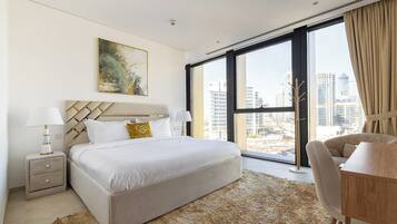 Apartamento Comfort, não fumadores, Vista para a cidade | 1 quarto, com decoração personalizada, com mobília individualizada