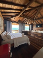 Apartamento Deluxe, lanai (alpendre havaiano), vista para o mar | Minibar, Wi-fi grátis 